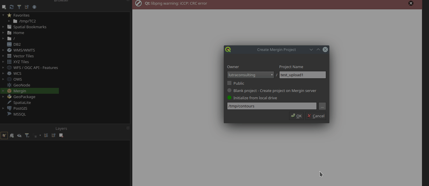 Problem uploading data to organisation · Issue #187 · MerginMaps/qgis-plugin · GitHub