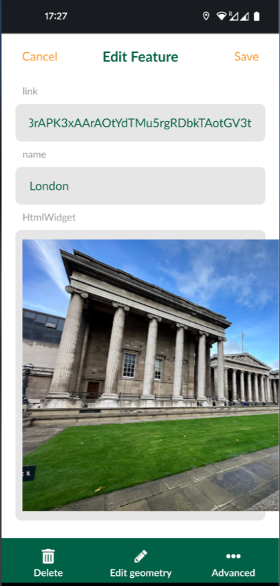 Preview of online images in the form through HTMLWidget · Issue #382 · MerginMaps/docs · GitHub