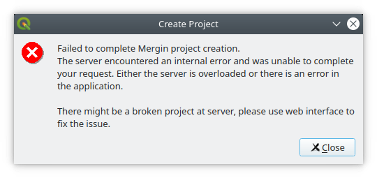 Not possible to create/delete projects with dev instance · Issue #97 · MerginMaps/qgis-plugin ...