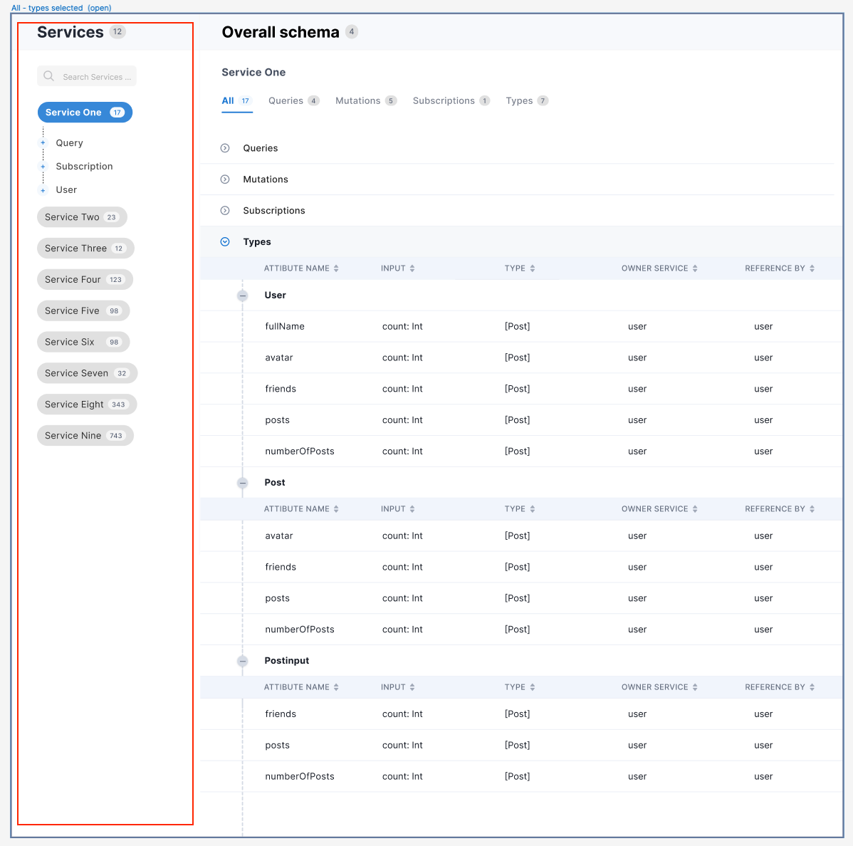 Update tree view layout according to design · Issue #83 · nearform/mercurius-federation-info ...