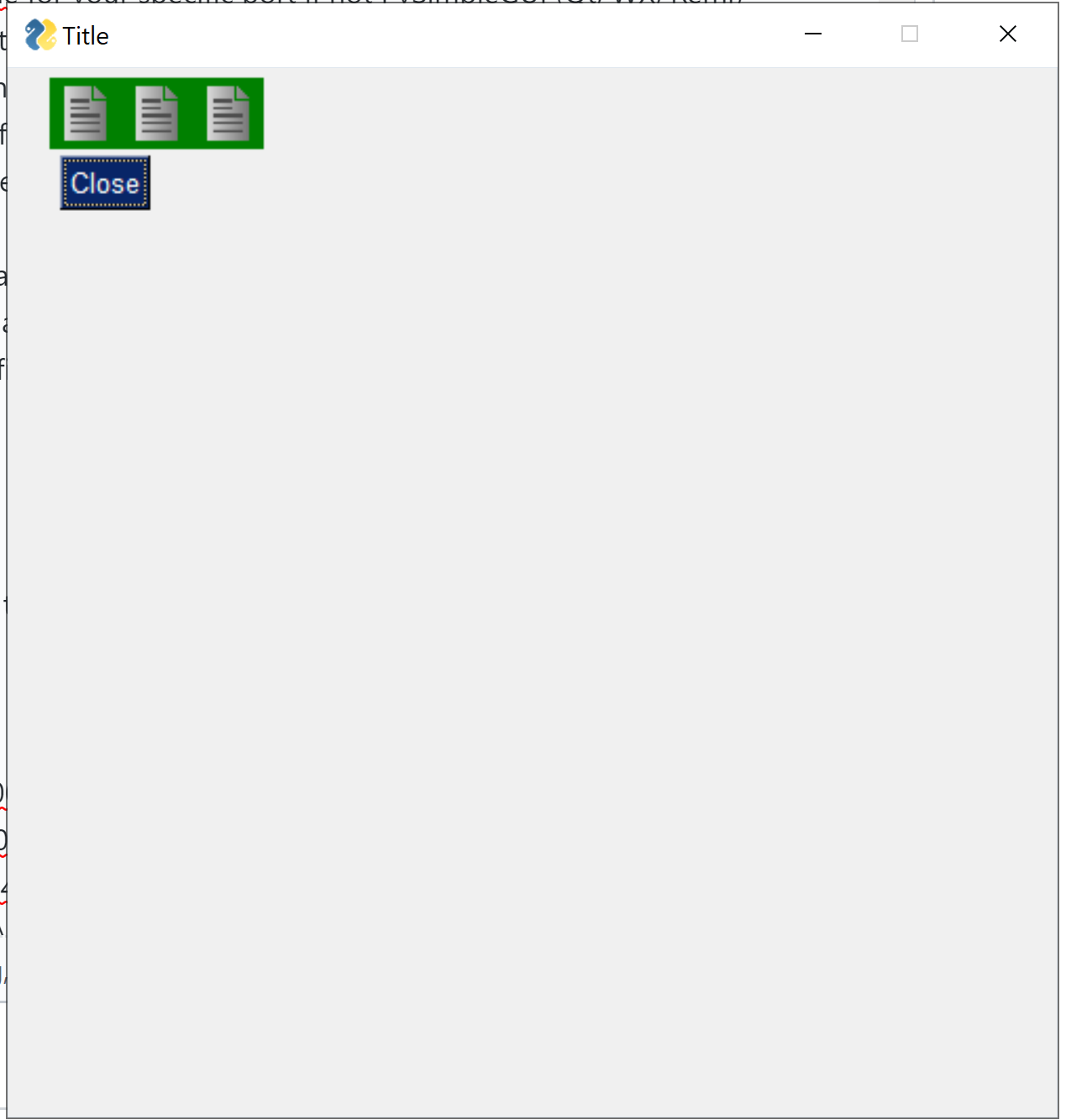 [ Bug - Qt] Image padding/placement issue · Issue #2530 · PySimpleGUI/PySimpleGUI · GitHub