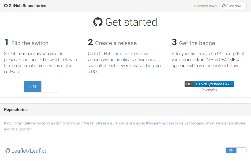 Register a DOI for Leaflet · Issue #7931 · Leaflet/Leaflet · GitHub