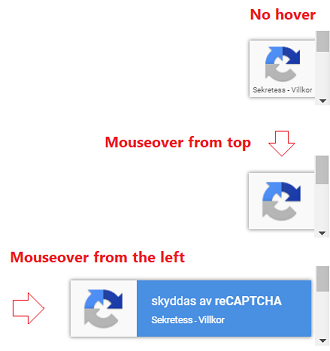 Inconsistent behavior on recaptcha anchor mouseover · Issue #299 · google/recaptcha · GitHub