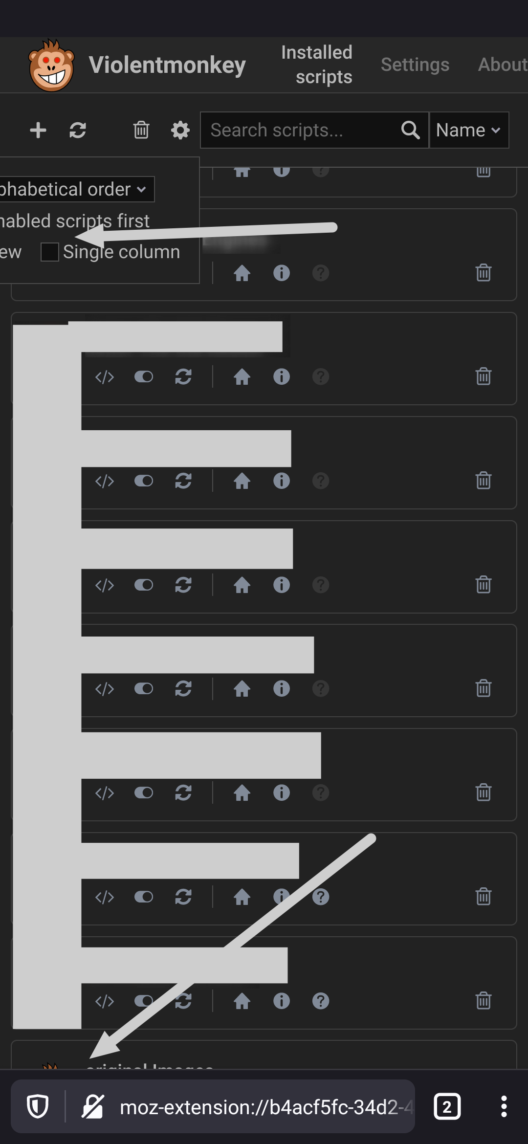 Bug：GUI for Fennec · Issue #1249 · violentmonkey/violentmonkey · GitHub