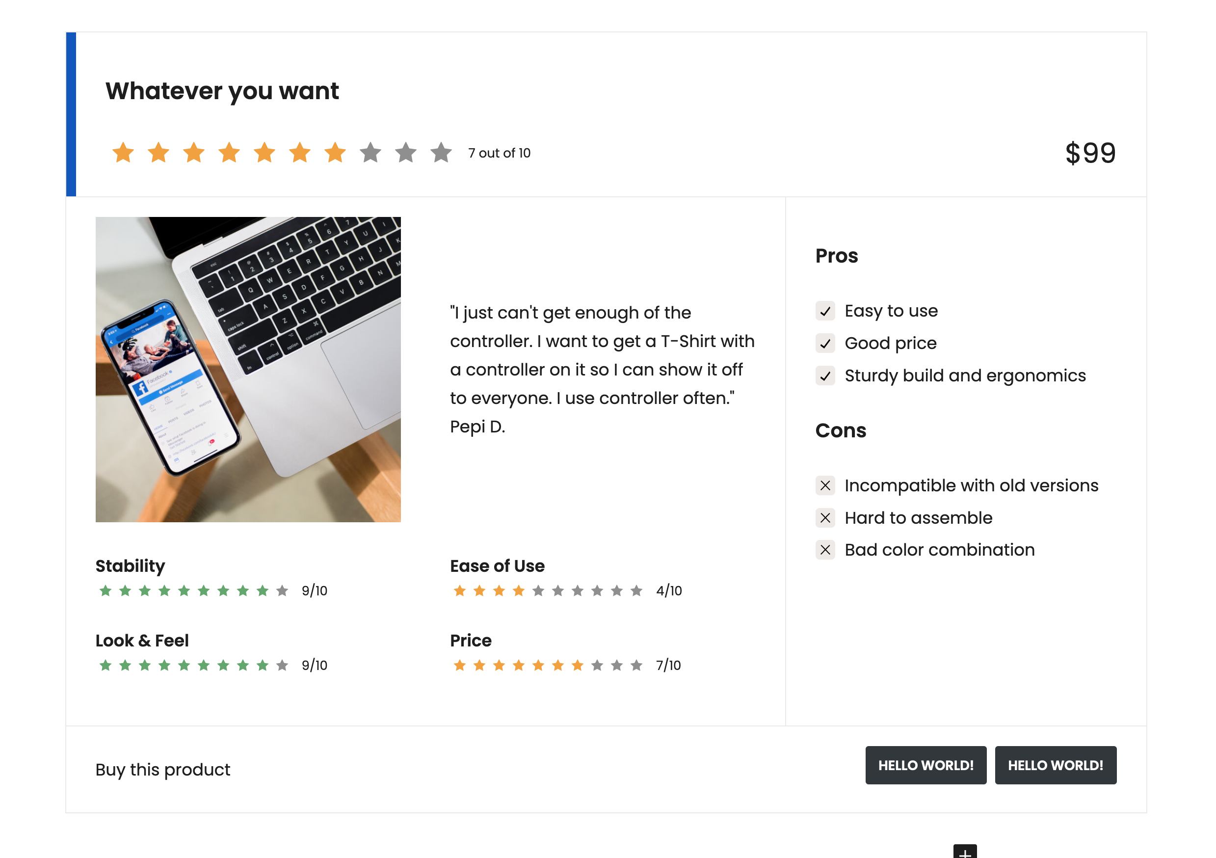 Product Review Block · Issue #635 · Codeinwp/gutenberg-blocks · GitHub