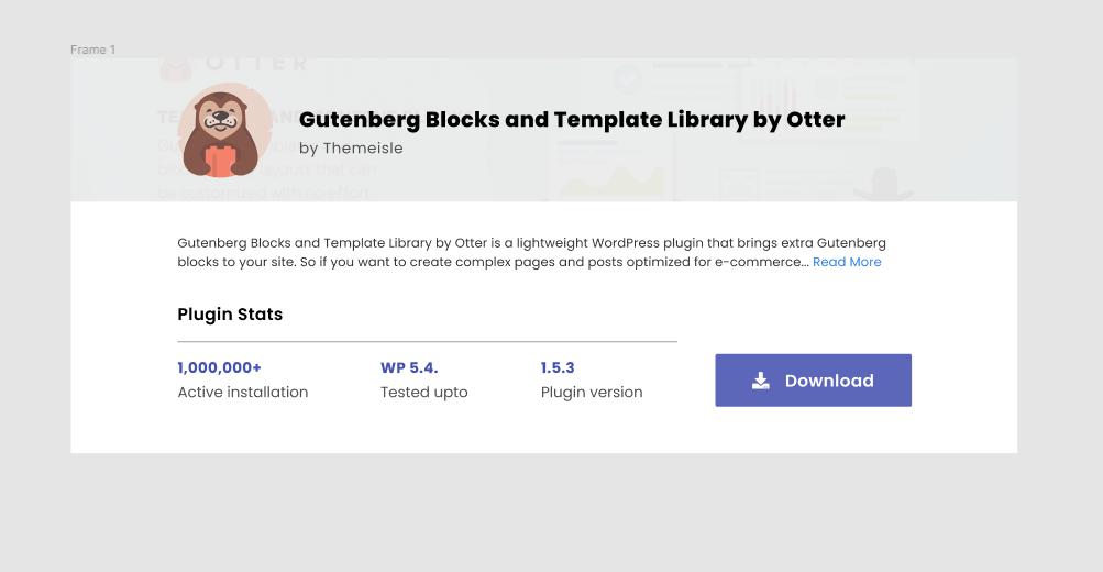 Plugin Card Horizontal Style · Issue #551 · Codeinwp/otter-blocks · GitHub