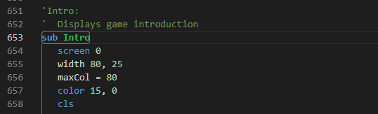 Subs And Functions Are Not Highlighted Like There Are In The Classic