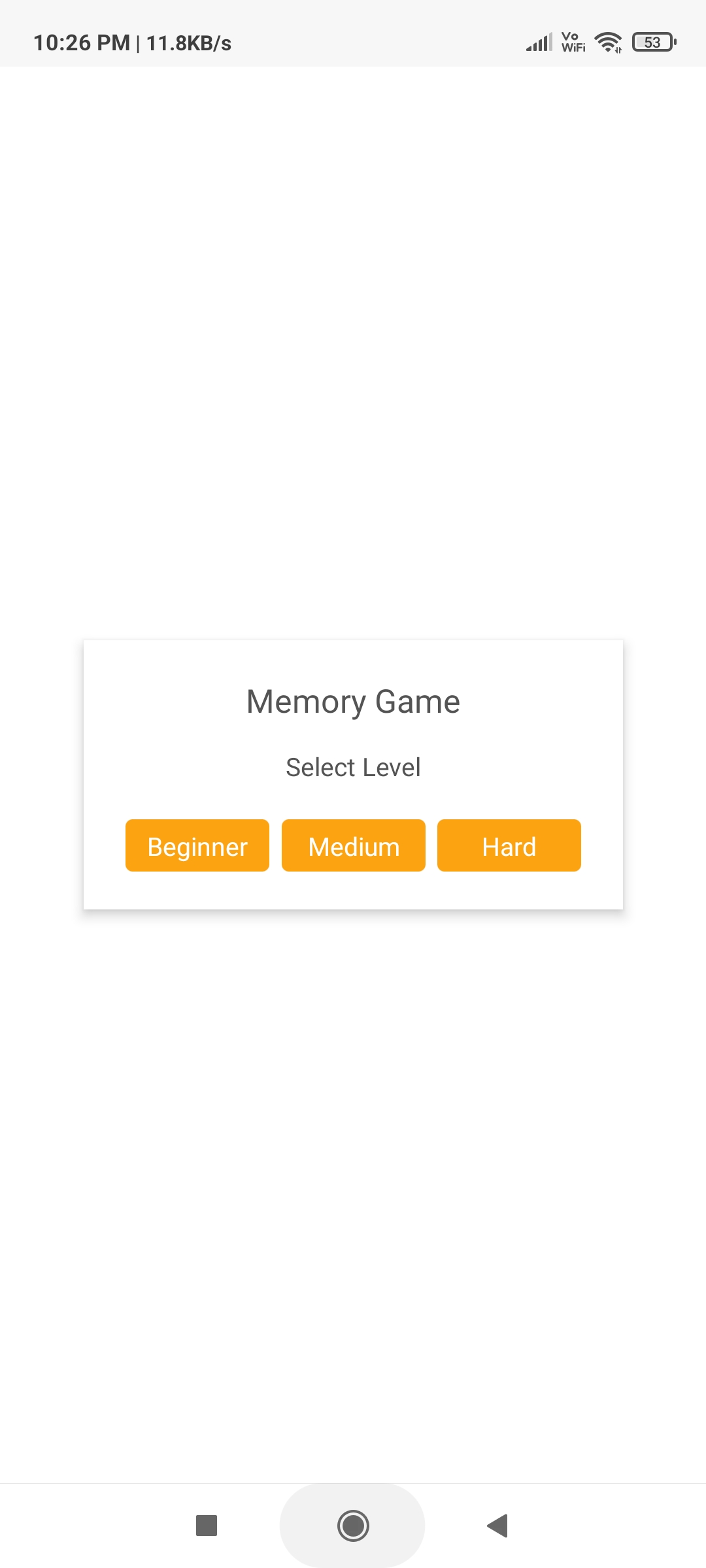 GitHub - ram-sankar/MemoryMatch: A card matching game where users select difficulty levels and ...