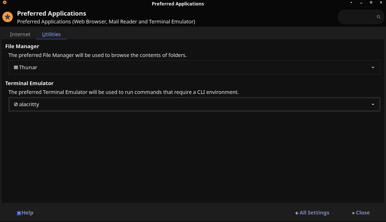 Alacritty Isnt Properly Recognized As Default Terminal · Issue 2765 · Alacrittyalacritty · Github