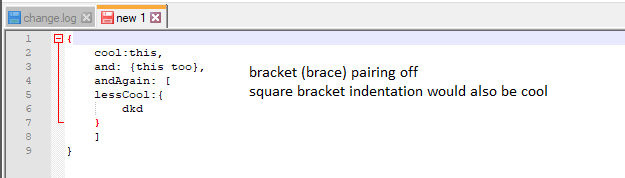 JSON brace pairing · Issue #9741 · notepad-plus-plus/notepad-plus-plus ...