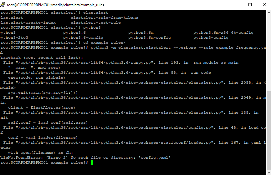 Unable to run Elastalert with Elasticsearch 7.1.1 · Issue #98 · bitsensor/elastalert · GitHub
