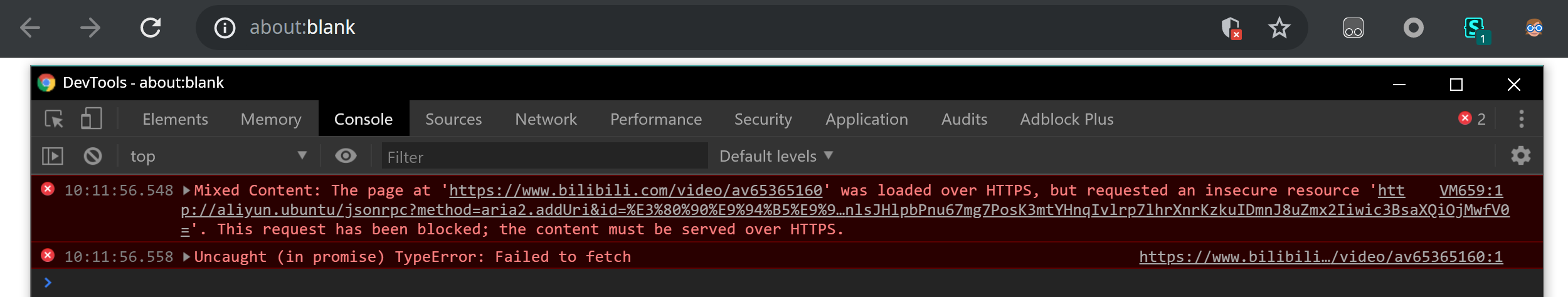 aria2c rpc 导出 http 请求被浏览器拦截 · Issue #167 · the1812/Bilibili-Evolved ...