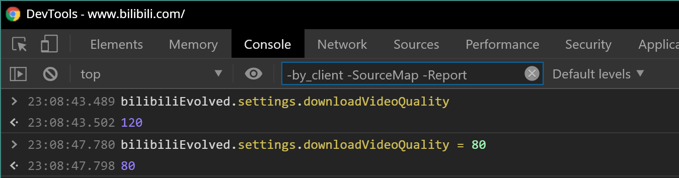 下载视频时能否设置非大会员的默认清晰度？ · Issue #568 · the1812/Bilibili-Evolved · GitHub