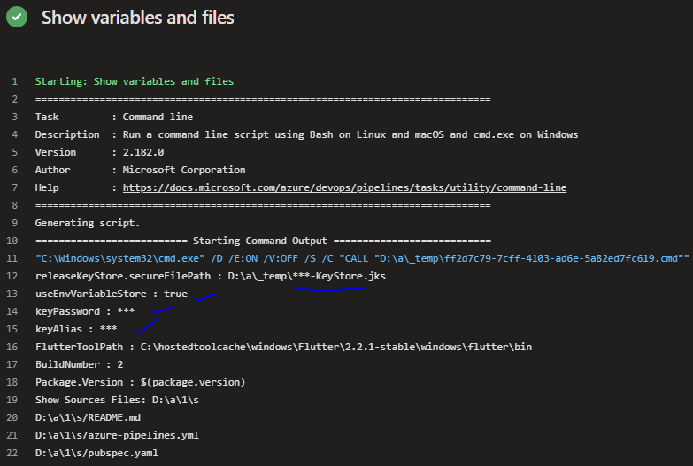 FlutterBuild : Execution failed for task ':app:validateSigningRelease ...