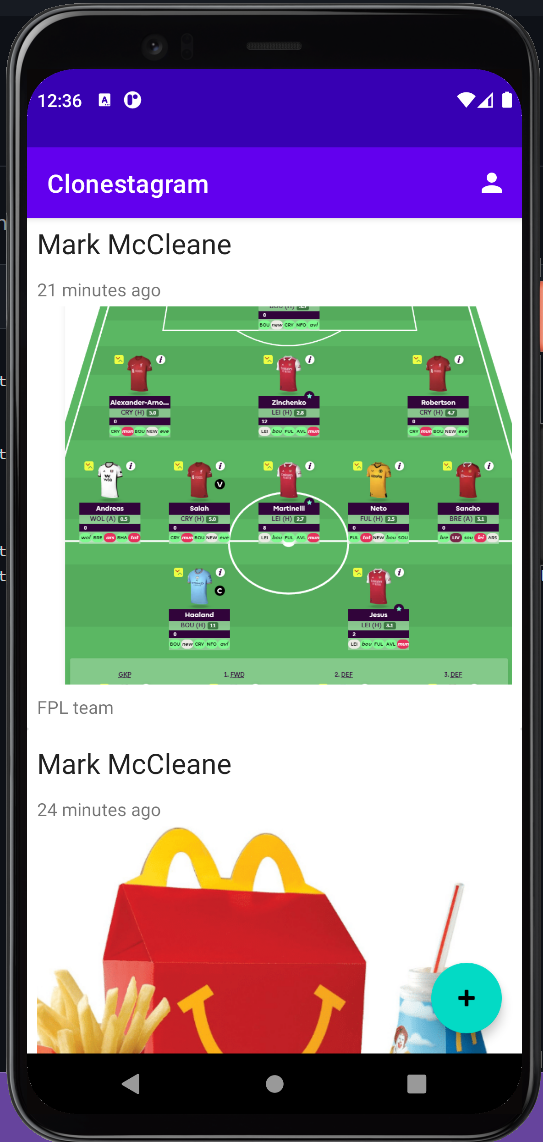 GitHub - Mark-McCleane/Instagram-Clone: Simple Instagram Clone using ...
