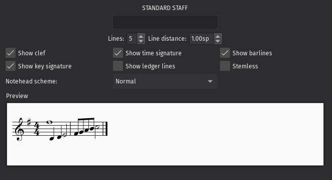 Mu4 Task Add Score Preview To Percussion Staff Advanced Style Properties · Issue 11101