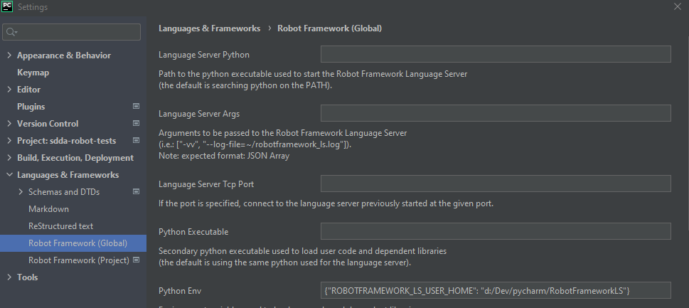 Question: how to change framework default path? · Issue #525 · robocorp/robotframework-lsp · GitHub