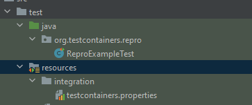 Question: move testcontainers.properties to some child folder · Issue ...