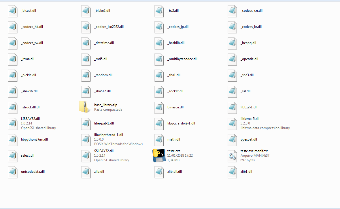 Error On Executable Created For Pyinstaller Using Python 36 On Msys2