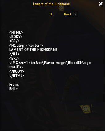 Book has incorrectly formatted HTML text · Issue #5352 · azerothcore ...