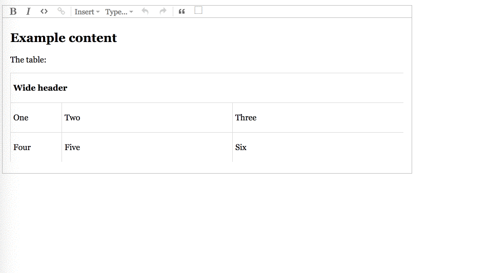 Table horizontal scroll after resizing a column · Issue #15 · ProseMirror/prosemirror-tables ...