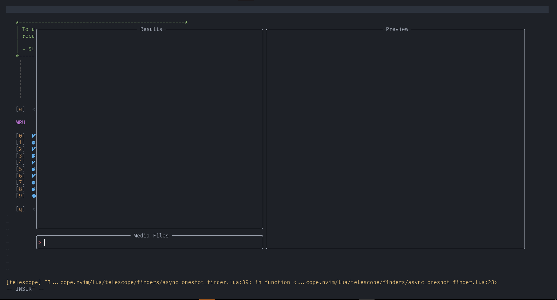 Telescope-media-files doesn't work · Issue #102 · LunarVim/Neovim-from-scratch · GitHub