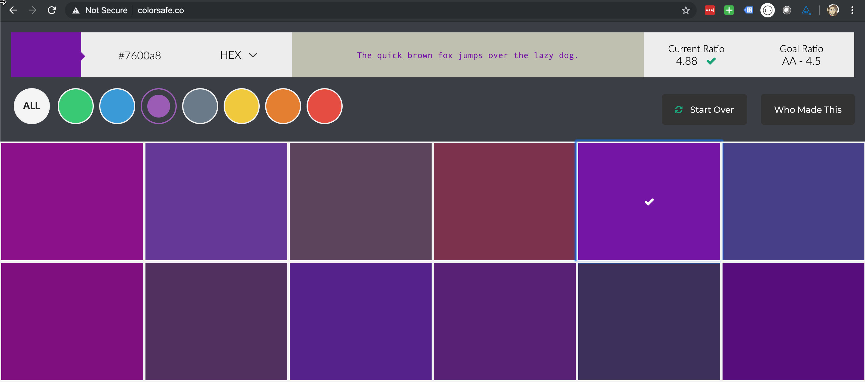 JSON syntax highlighting of green/red color is poor accessibility ...