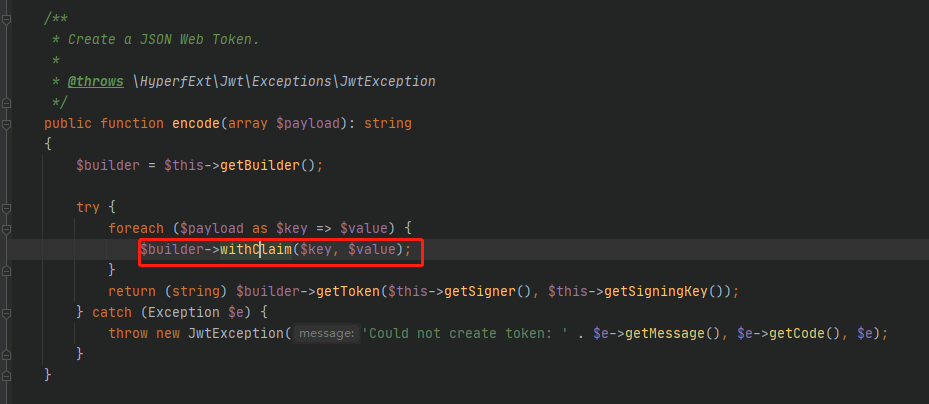 使用hyperf-ext/jwt无法创建token · Issue #3 · hyperf-ext/auth · GitHub