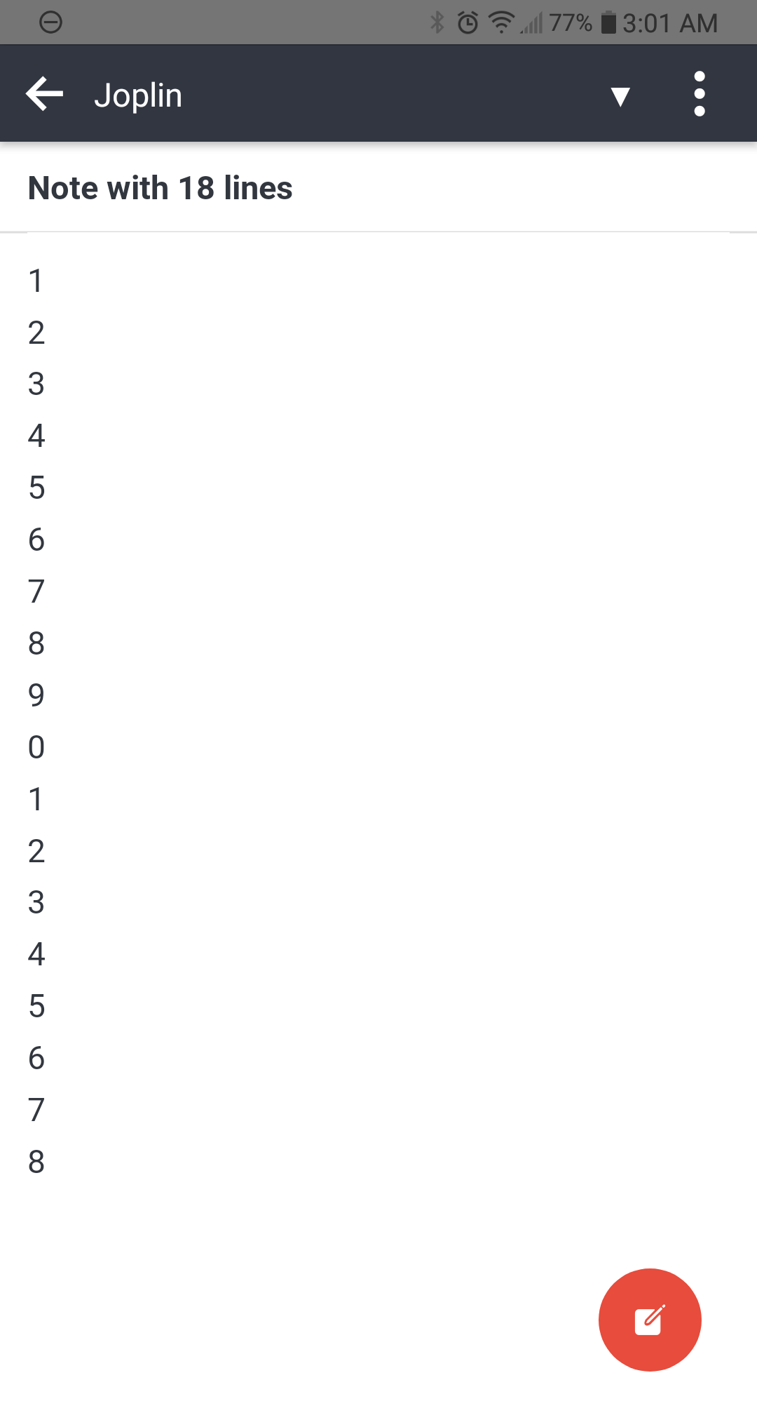 Android: Title hidden when less than 18 lines in the note · Issue #6982 · laurent22/joplin · GitHub