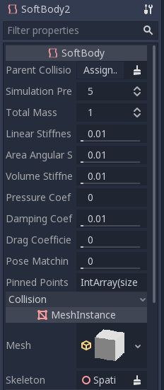 Documentation on SoftBody is incorrect · Issue #7303 · godotengine/godot-docs · GitHub
