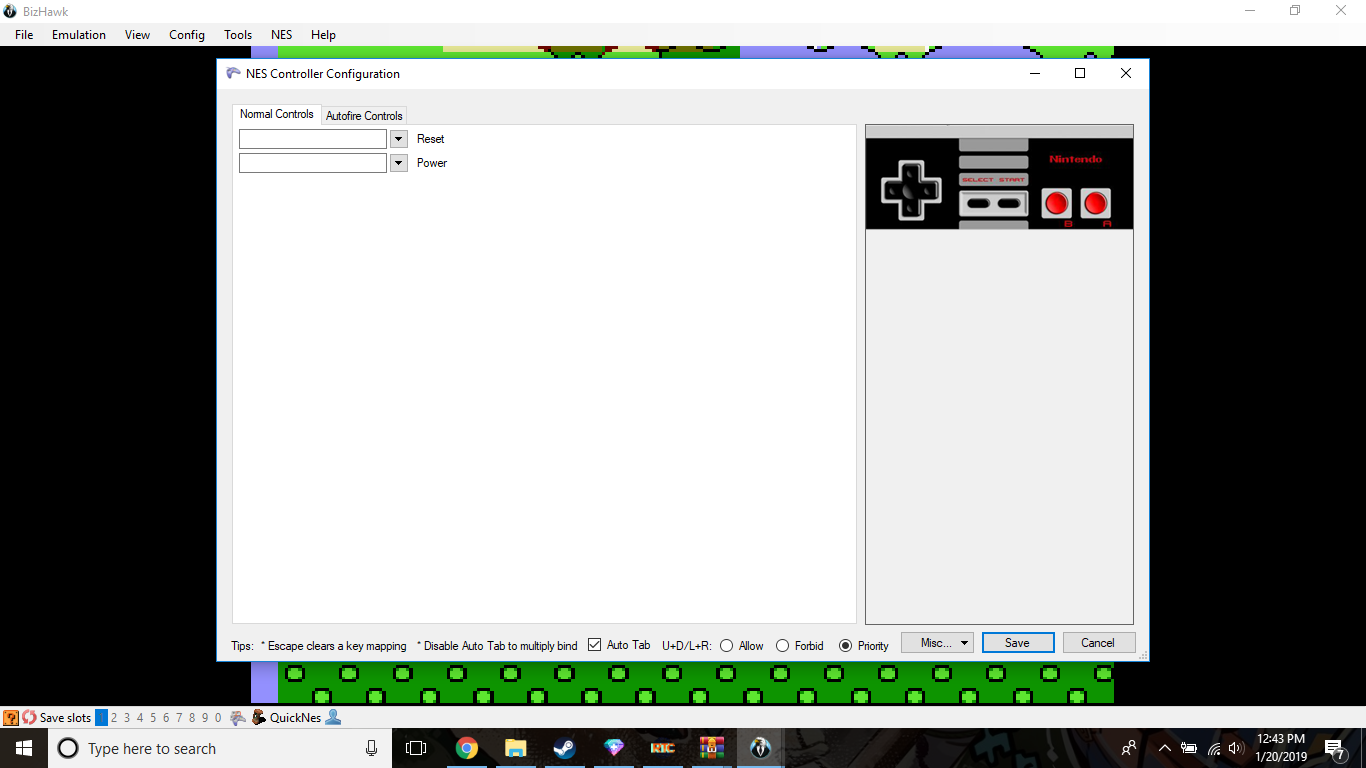 controls are wack · Issue #1459 · TASEmulators/BizHawk · GitHub