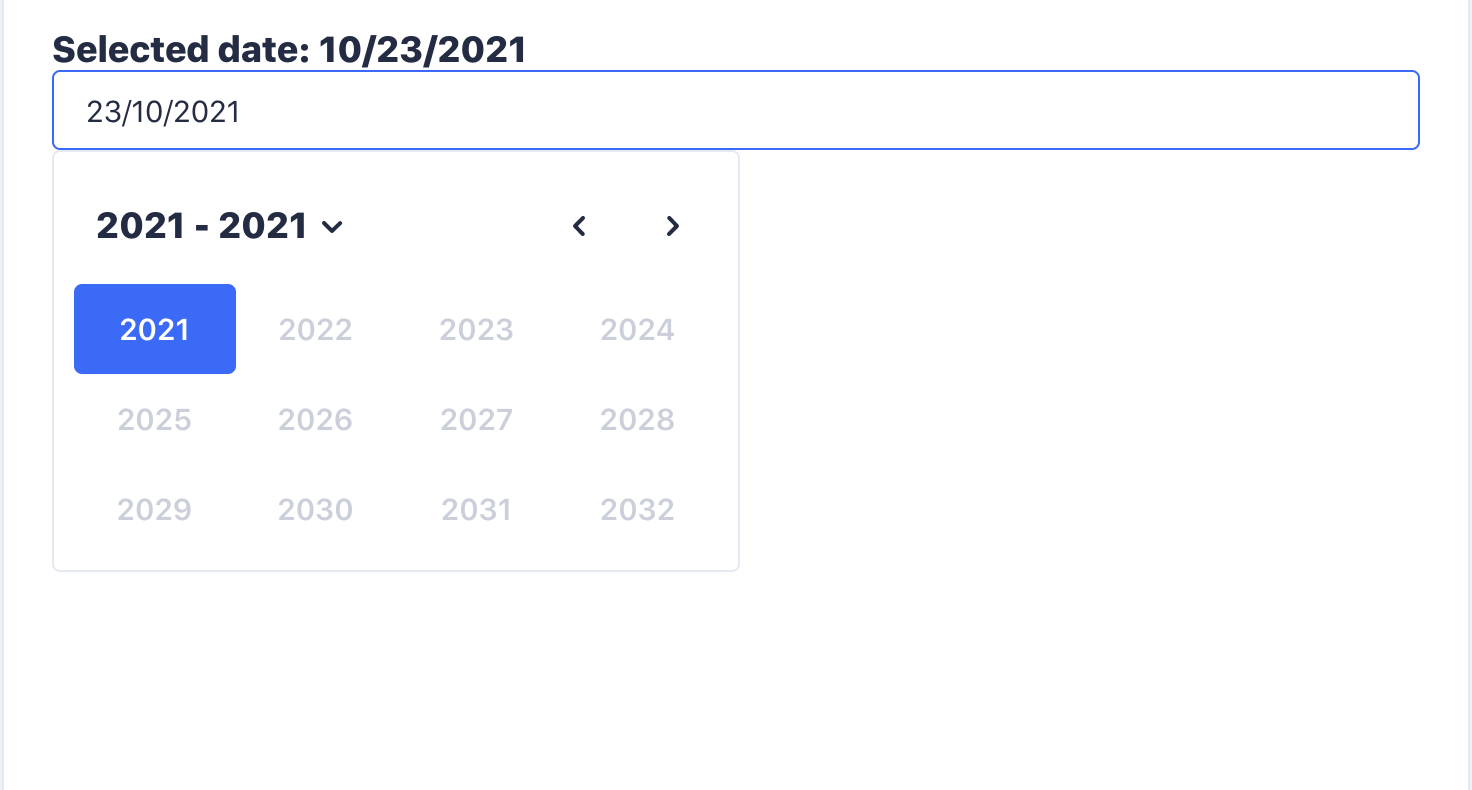 Unable to select year on date picker · Issue #1542 · akveo/react-native-ui-kitten · GitHub