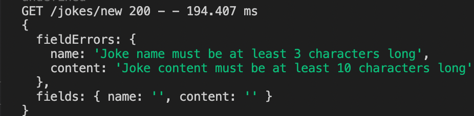 [Bug]: Validation not working in Jokes Tutorial · Issue #1852 · remix-run/remix · GitHub