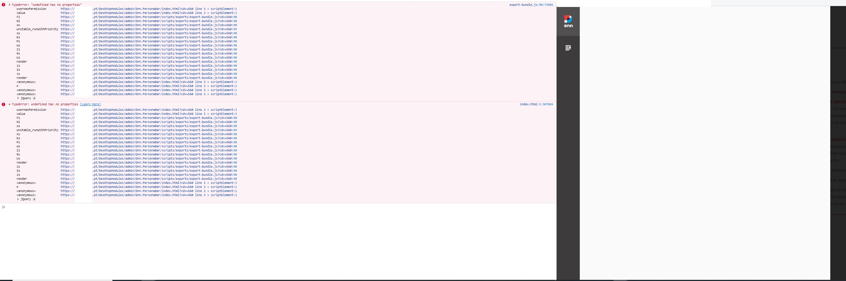 Persona bar shows for normal users with only "Pages" that shows enpty (9.4 specific) · Issue ...