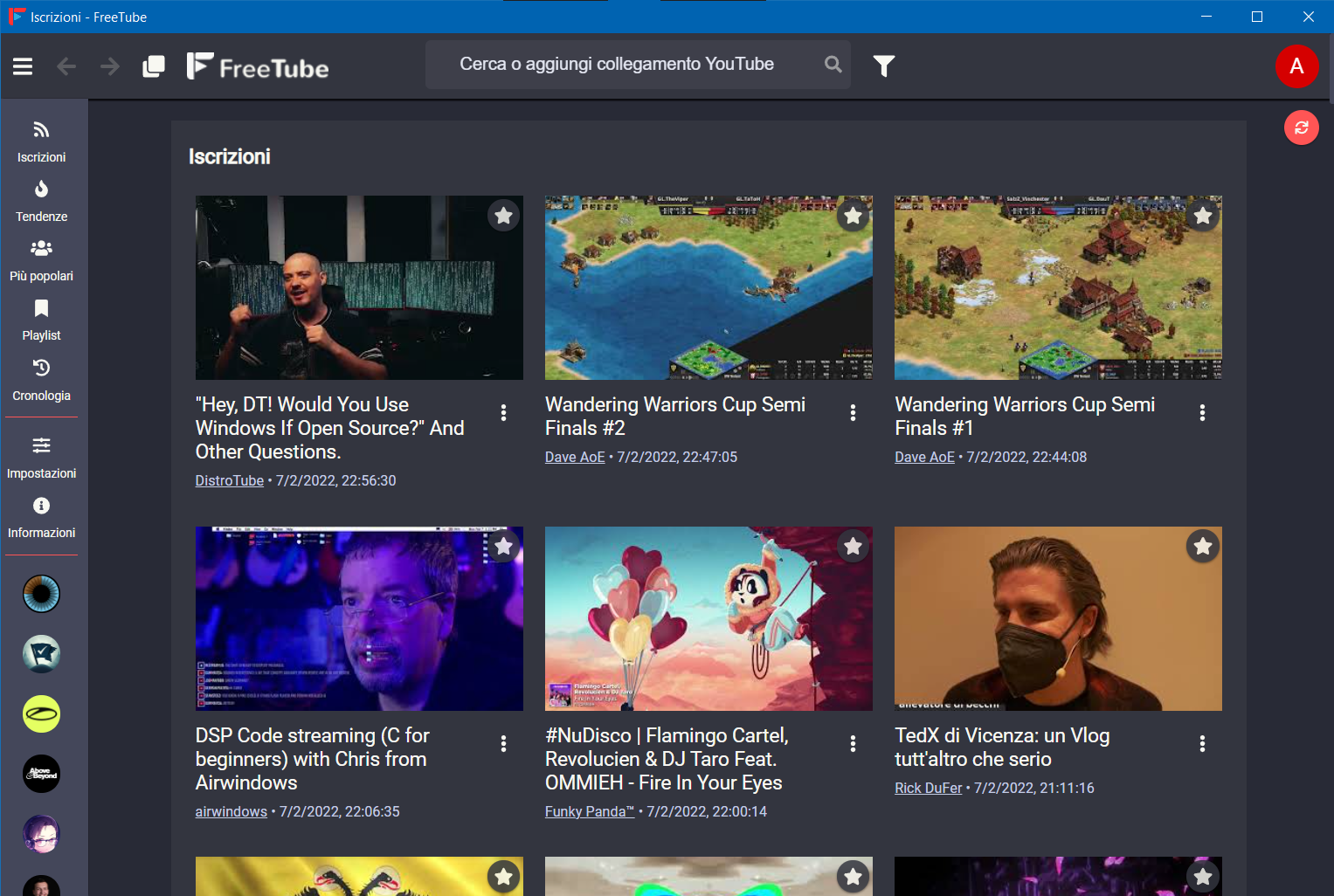 [Bug]: Subscriptions visually hidden at start · Issue #2058 · FreeTubeApp/FreeTube · GitHub
