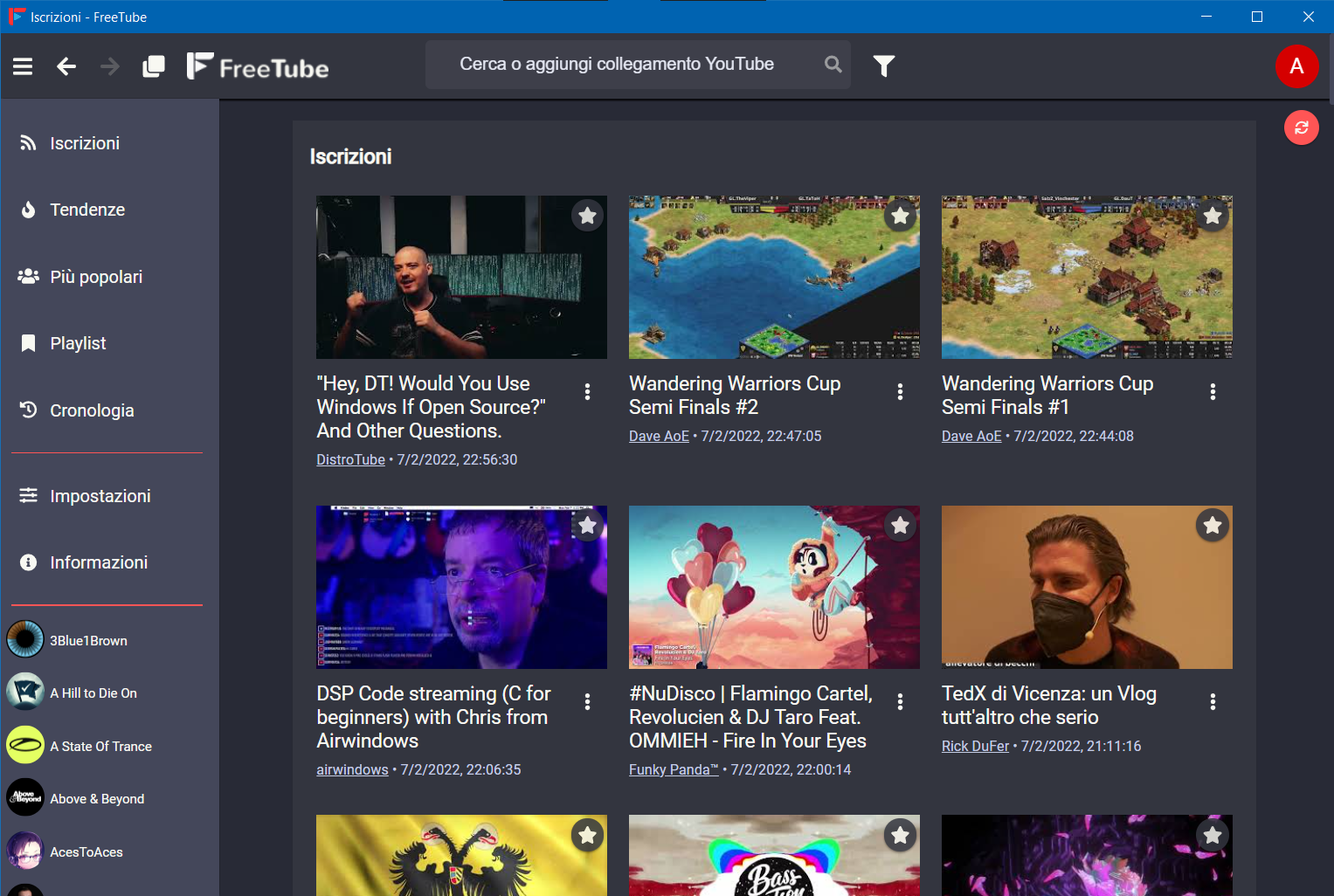 [Bug]: Subscriptions visually hidden at start · Issue #2058 · FreeTubeApp/FreeTube · GitHub
