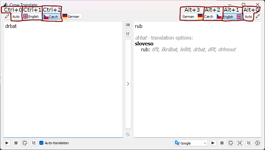 Keyboard Shortcut For In Out Language Select · Issue 578 · Crow Translate Crow Translate · Github