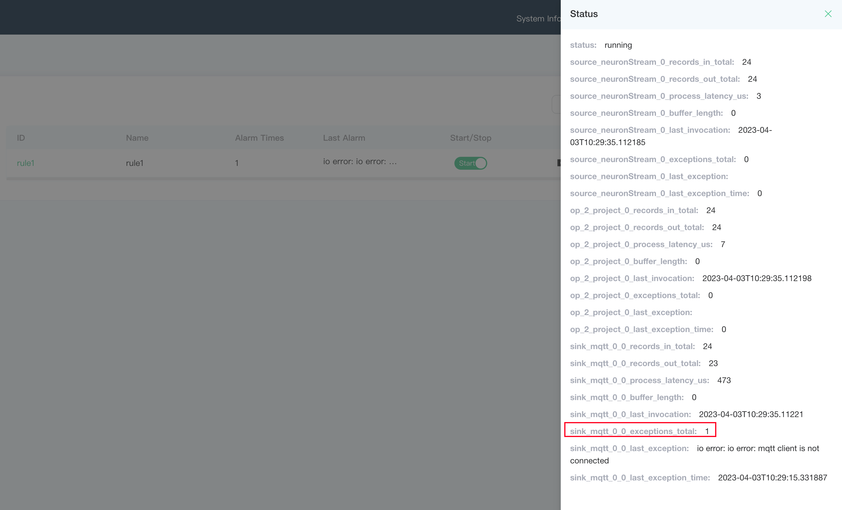 Restart Rule Or Restart Ekuiper Program Mqtt Sink Error · Issue 1716 · Lf Edge Ekuiper · Github
