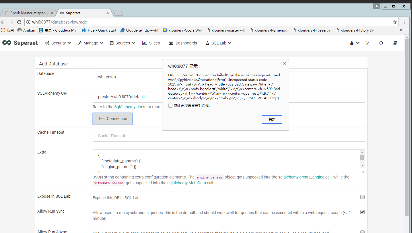 Cant Connect To Presto In Superset · Issue 2959 · Apachesuperset · Github
