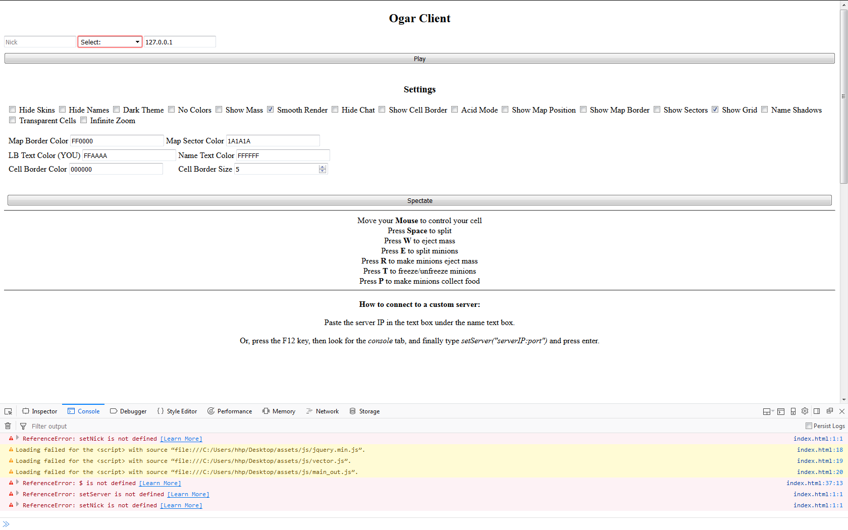 Im bad at this so i need help · Issue #1391 · m-byte918/MultiOgarII · GitHub