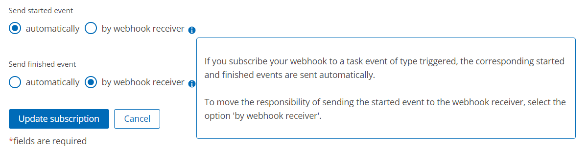 Explain Webhook Started Finished As Async Or Sync · Issue 8652 · Keptn Keptn · Github