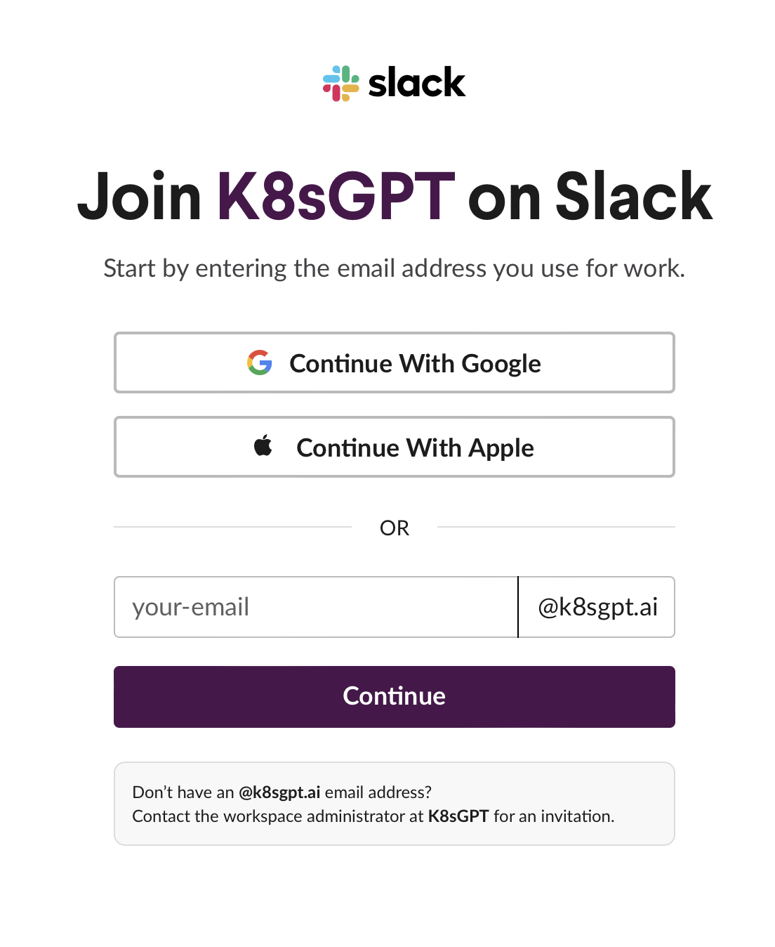 GitHub Issue Slack Link Incorrect · Issue #376 · k8sgpt-ai/k8sgpt · GitHub