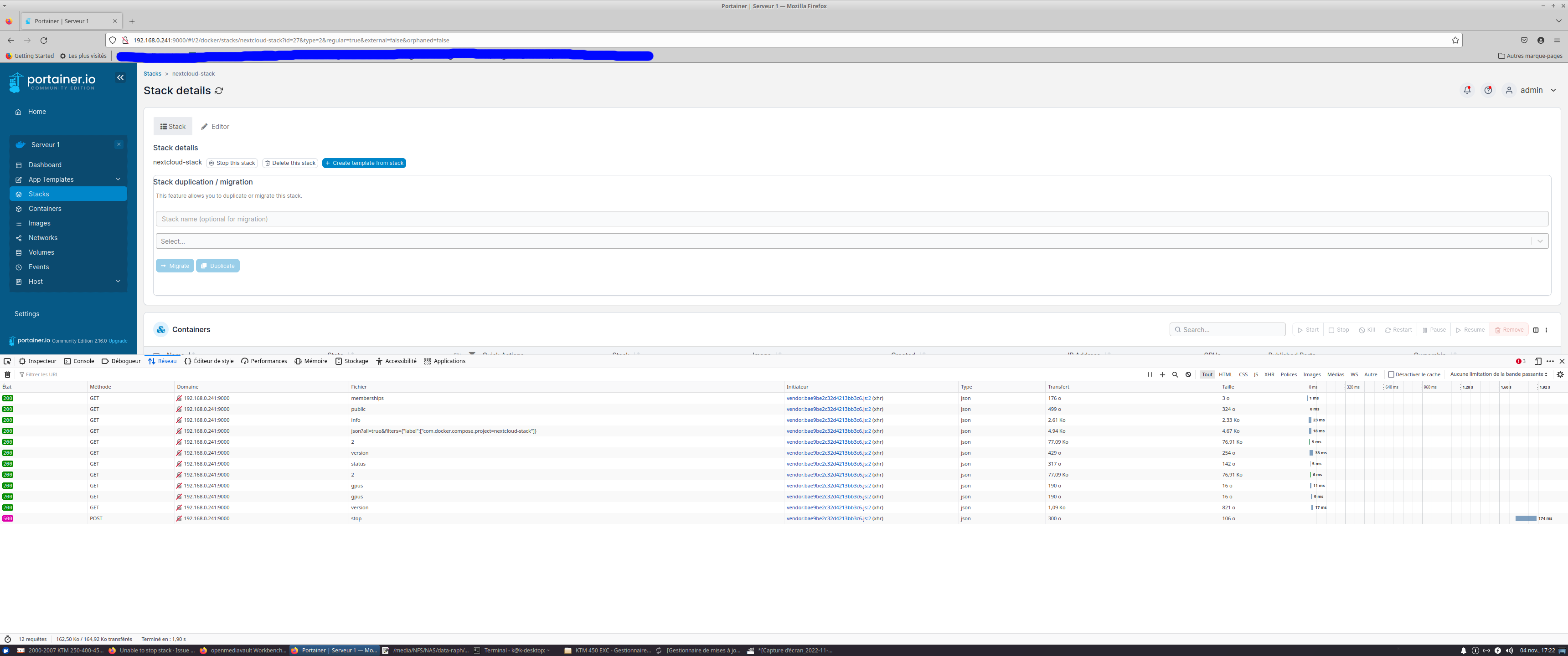 Unable to stop stack · Issue #7991 · portainer/portainer · GitHub