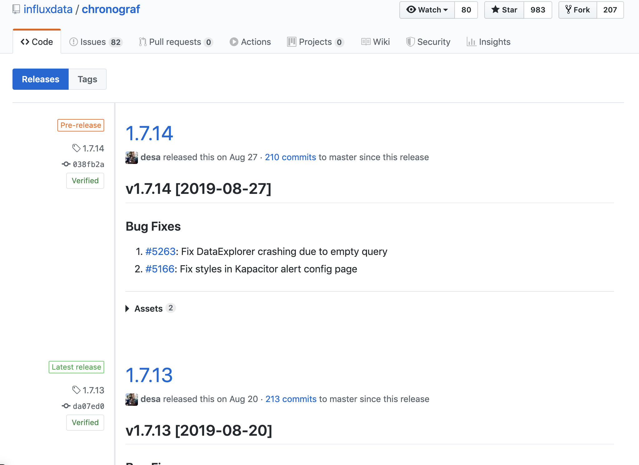 Chronograf (1.7.13) Cannot read property 'split' of null · Issue #5286 · influxdata/chronograf ...