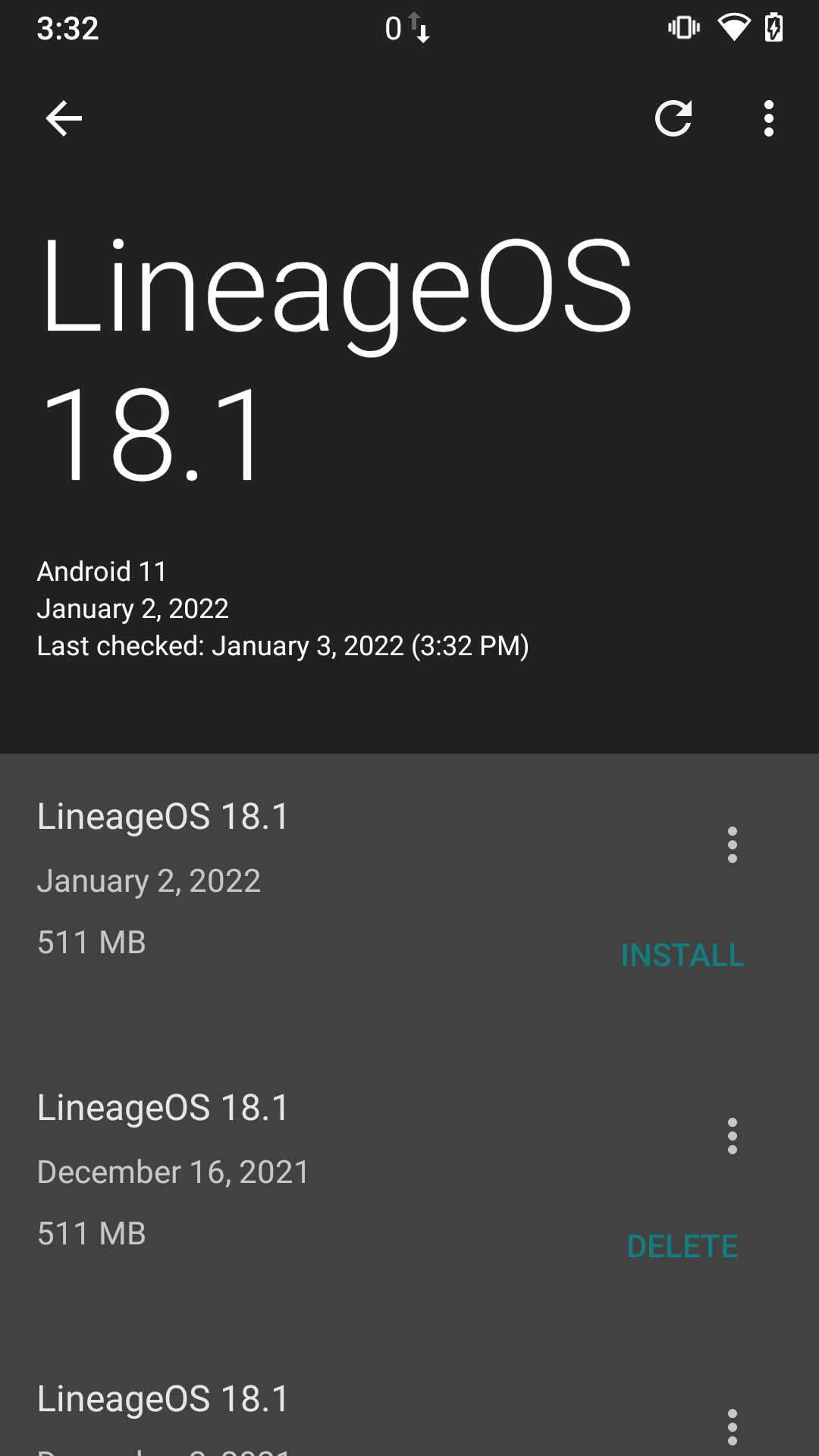 The installed version is available as an update · Issue #171 · lineageos4microg/docker-lineage ...