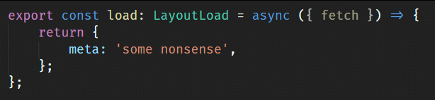 `App.PageData` proper typing isn't enforced in layouts · Issue #6346 · sveltejs/kit · GitHub