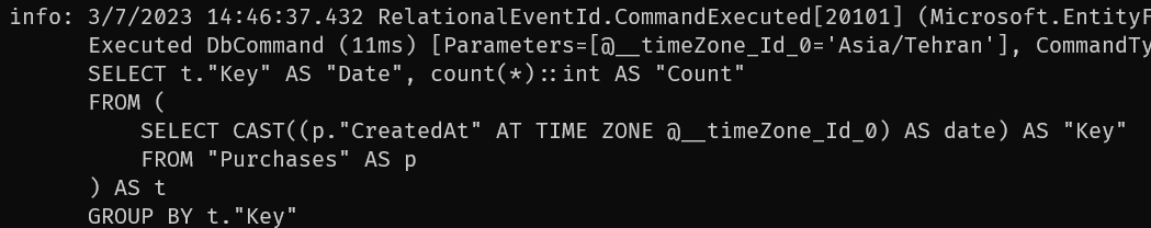 Translation failure for Date (and other members) after NodaTime InZone() · Issue #2678 · npgsql ...
