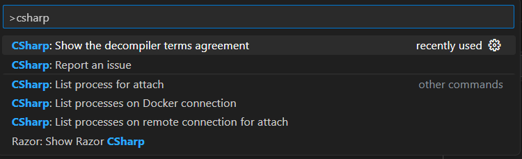 No `omnisharp Enabledecompilationsupport` Option · Issue 5645 · Dotnet Vscode Csharp · Github
