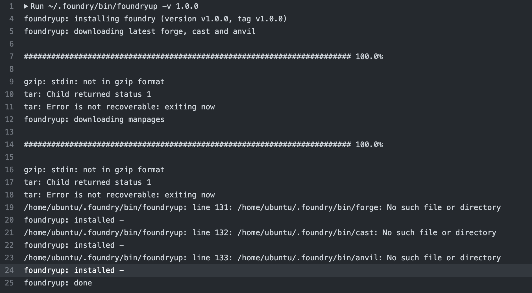 forge fails with `GLIBC_2.33' not found (required by forge) in github action CI · Issue #3827 ...