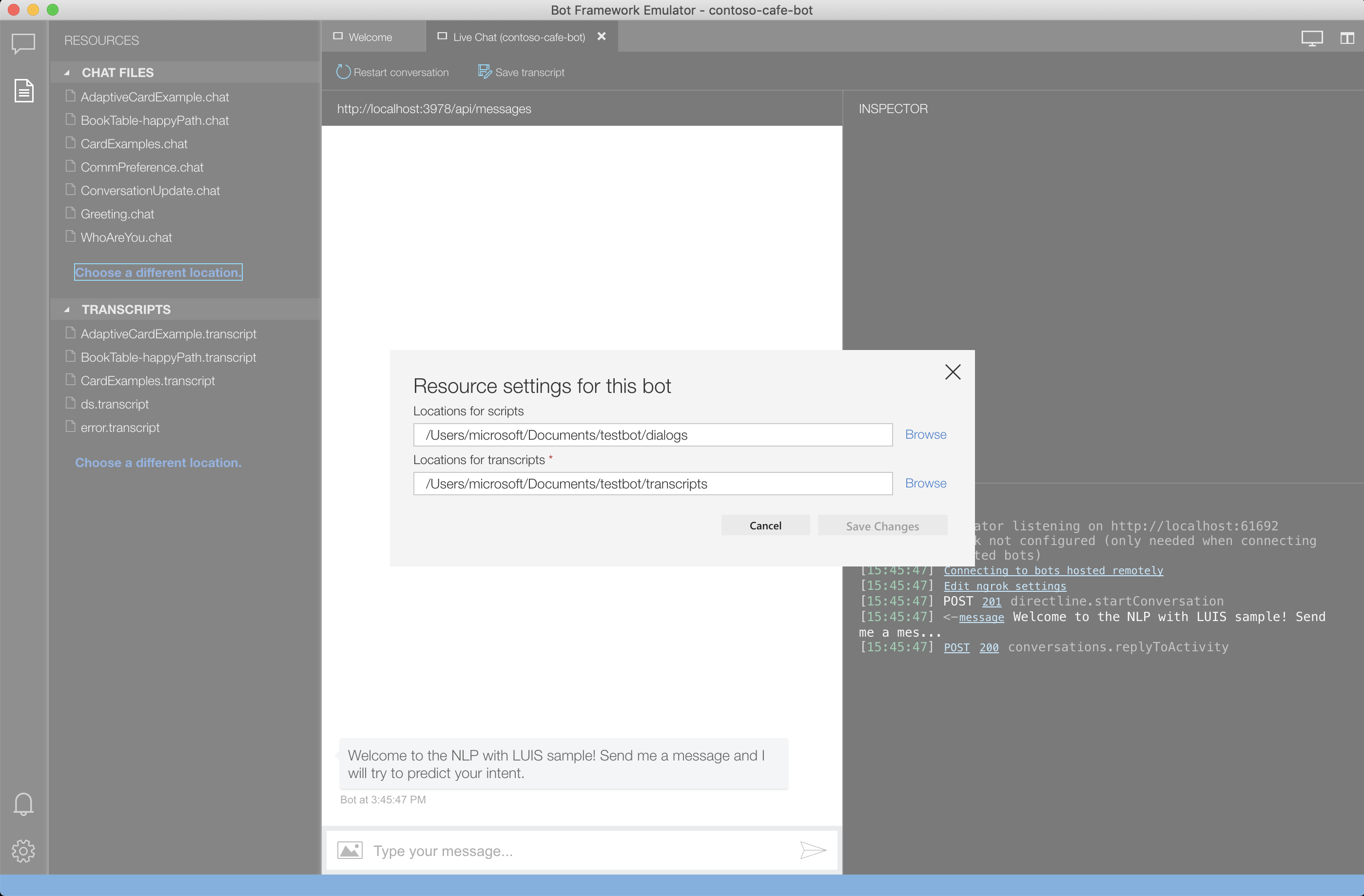Choose A Different Location Links Are Enabled Even When A Bot File Is Not Open · Issue 1048
